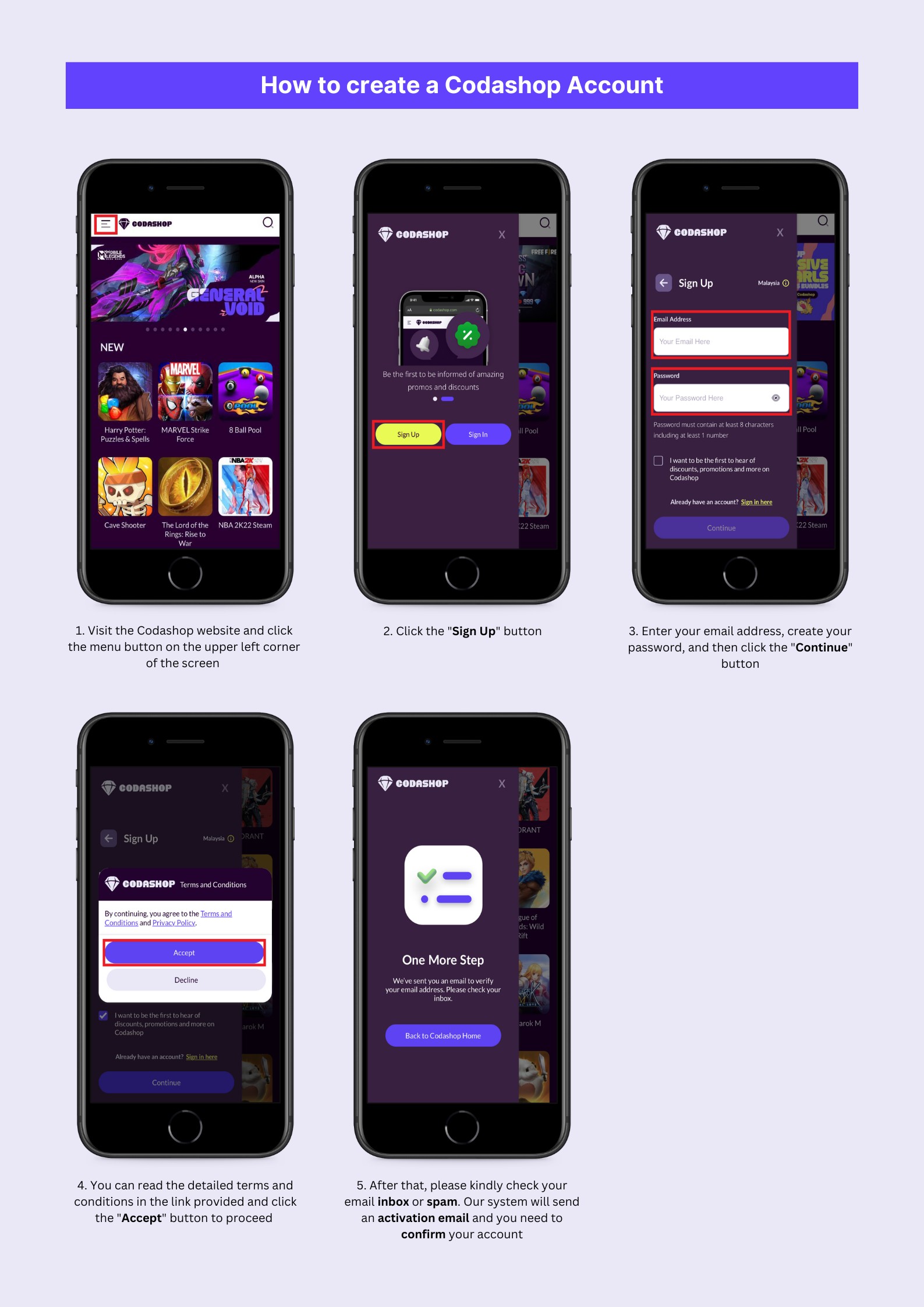 What is a Codashop account and how can I create one? – Codashop Malaysia