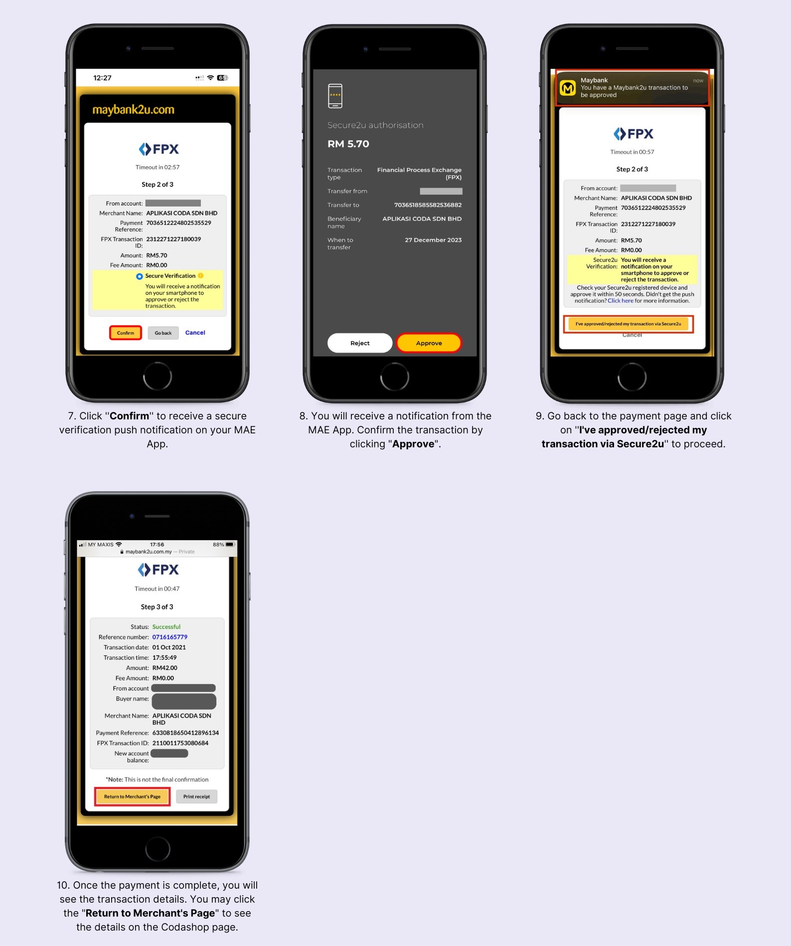 How To Make A Payment With Online Bank Transfer (FPX) - Maybank2U ...