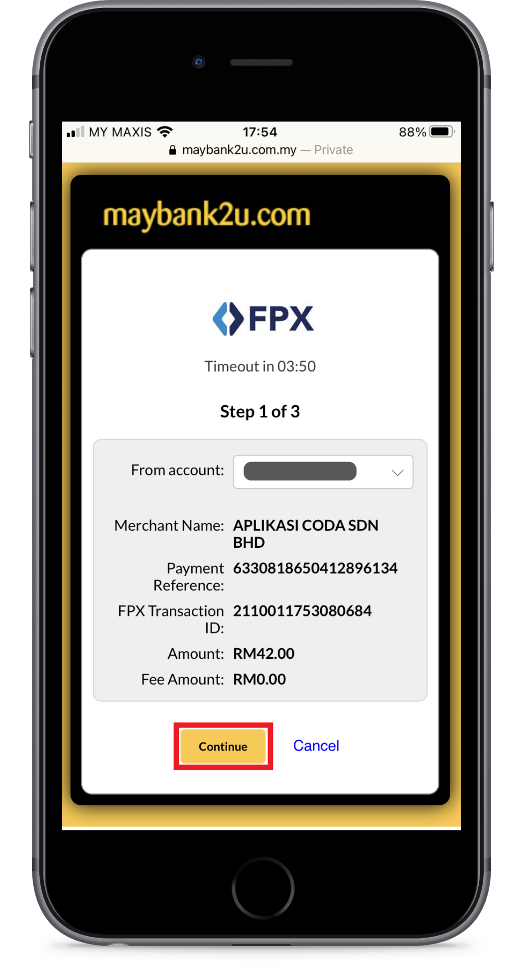 How To Make A Payment With Online Bank Transfer (FPX) - Maybank2U – Codashop Malaysia