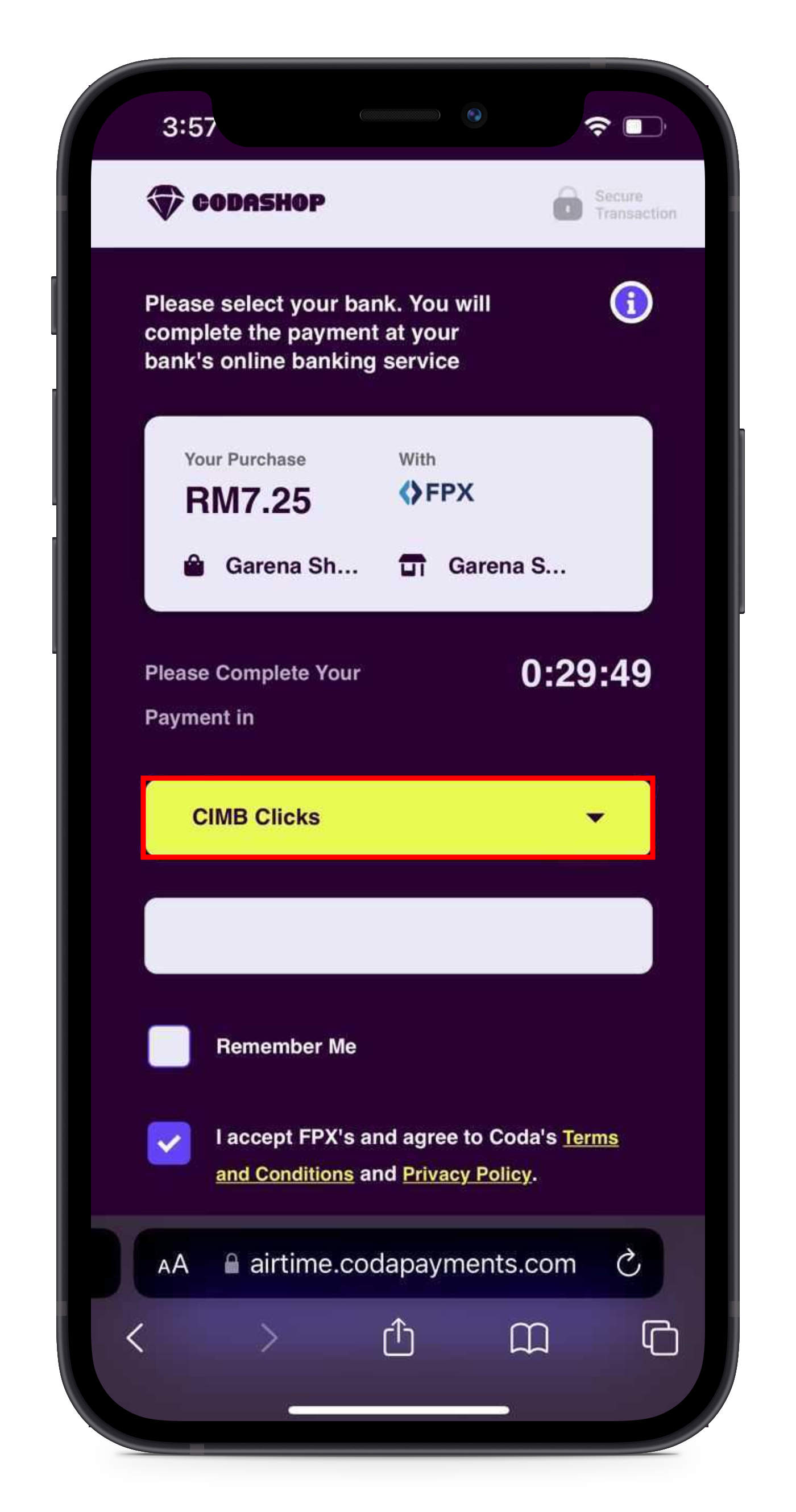 How To Make A Payment With Online Bank Transfer (FPX) - CIMB Clicks ...