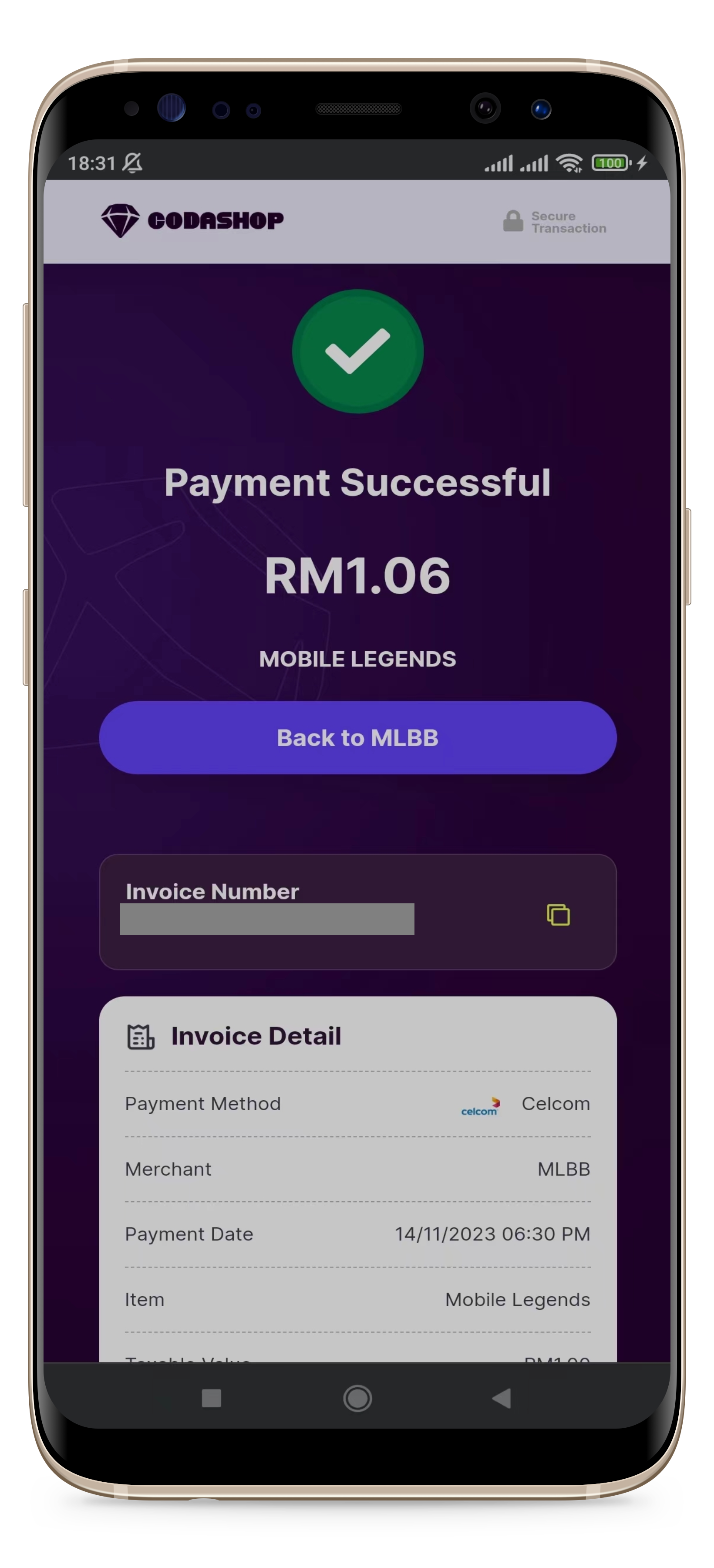 How to Make a Payment With Celcom – Codashop Malaysia