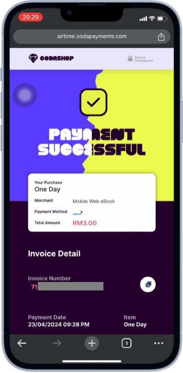 How to Make a Payment With Celcom – Codashop Malaysia